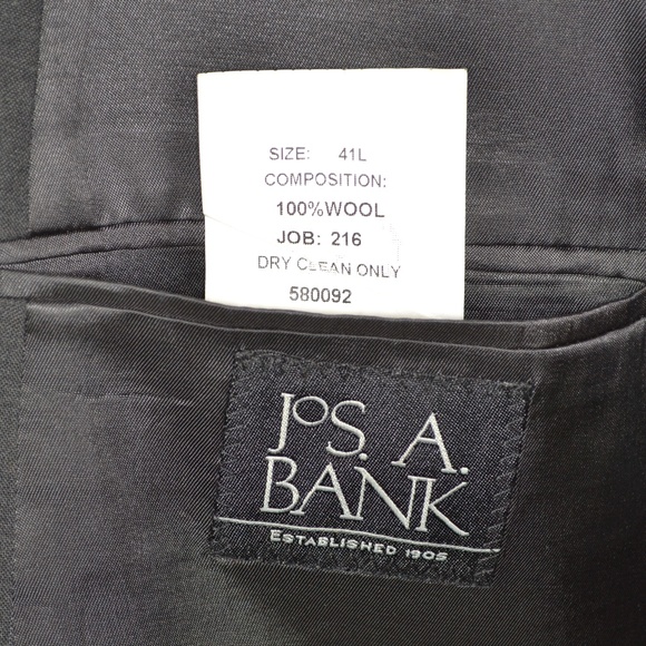 Jos. A. Bank | Suits & Blazers | Jos A Bank 4l Sport Coat Blazer Suit ...